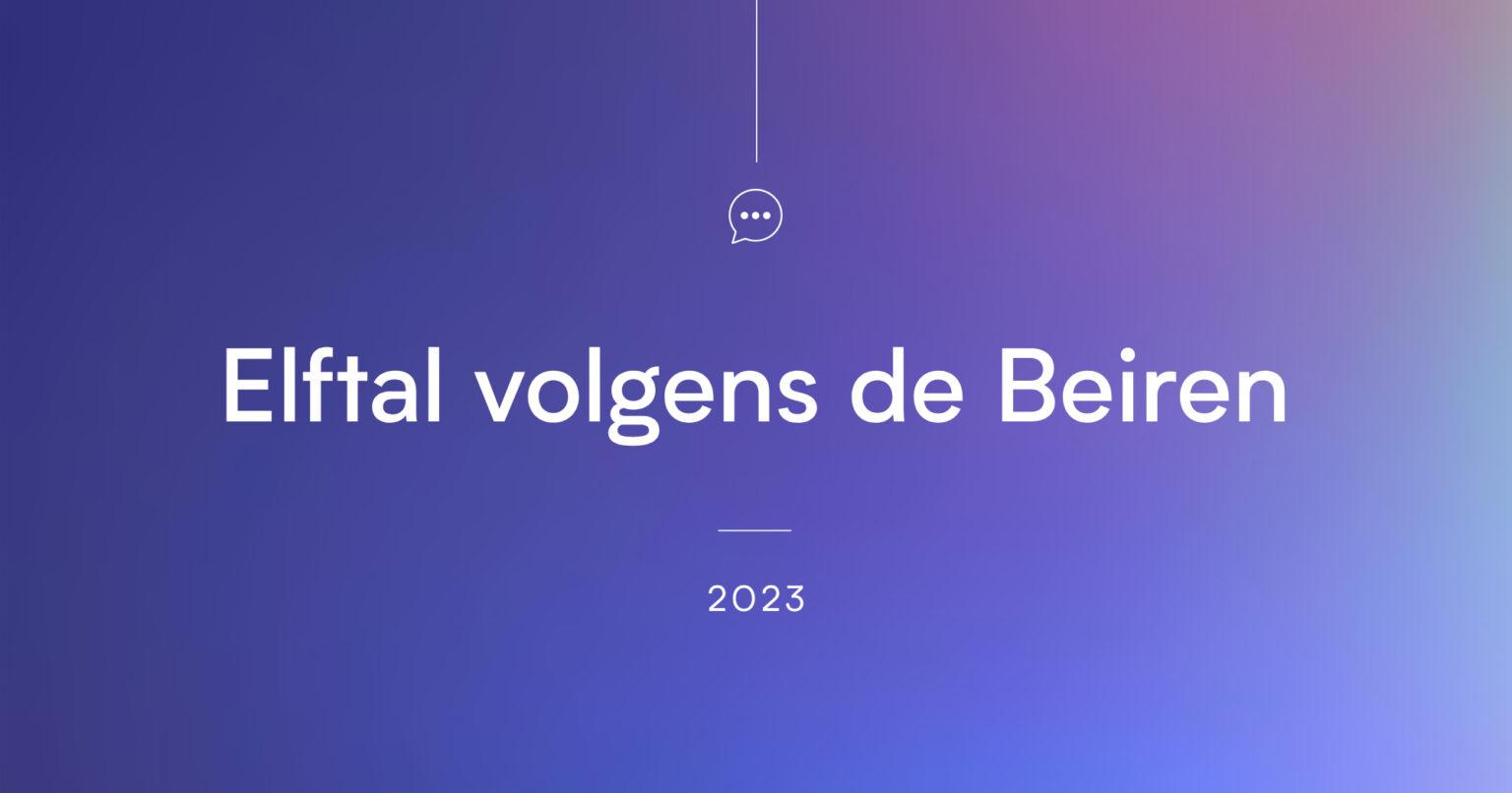 Het elftal van 2023 volgens de ‘Beiren’