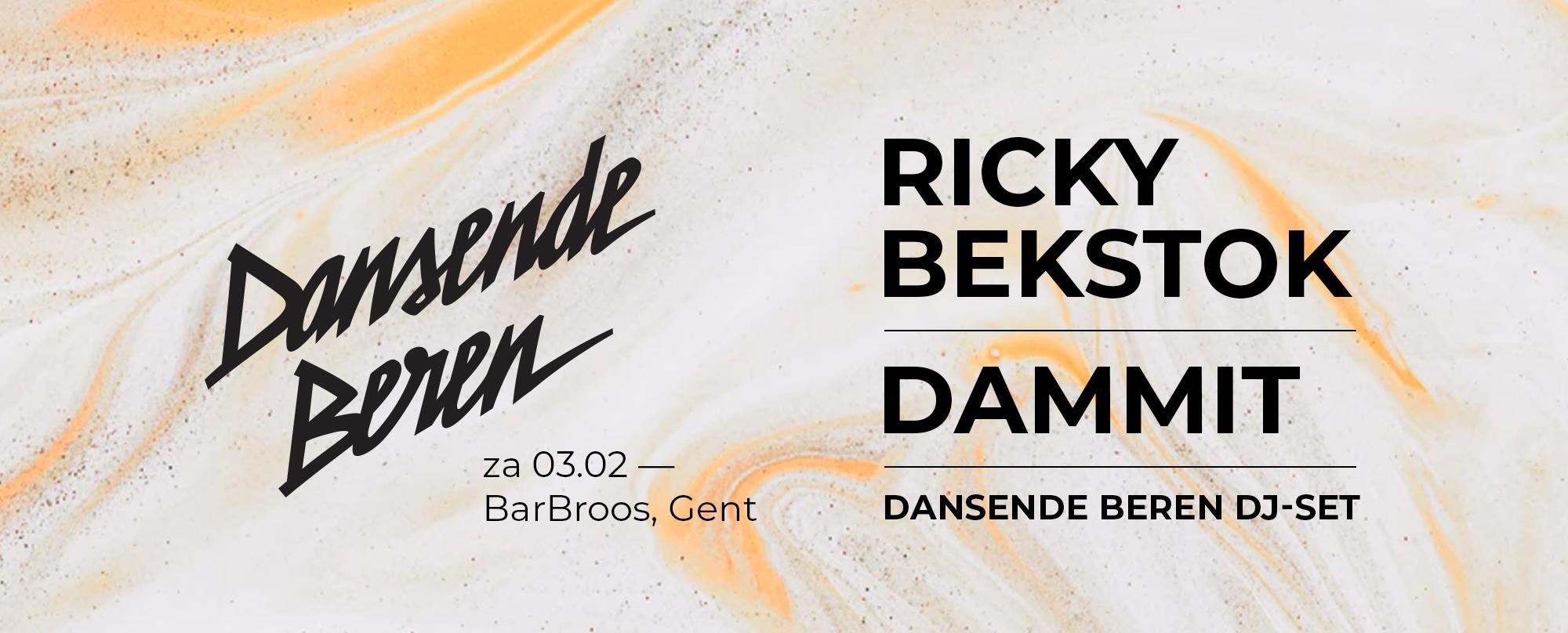 Dansende Beren viert feest met Ricky Bekstok en DAMMIT!