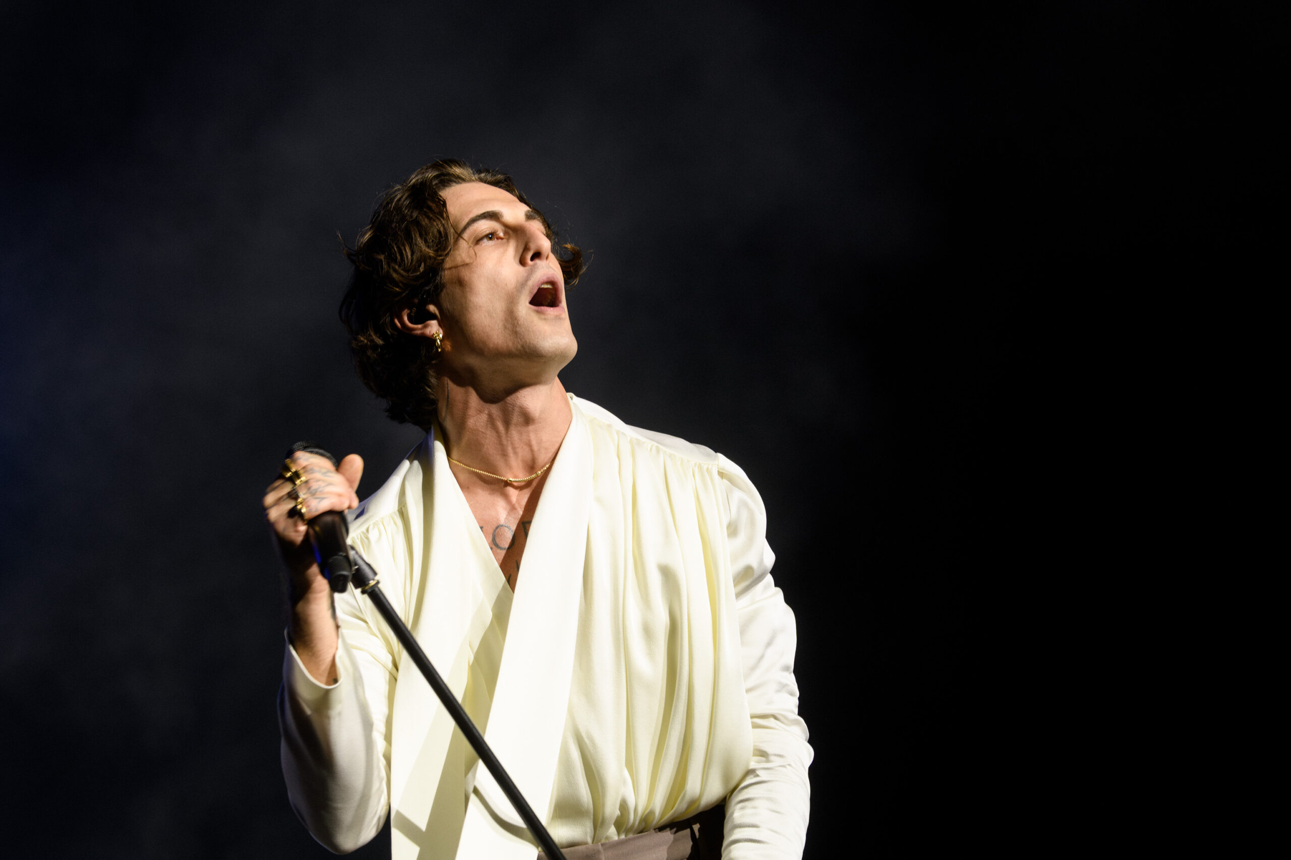 Damiano David @ Vorst Nationaal: De zachte kant opzoeken