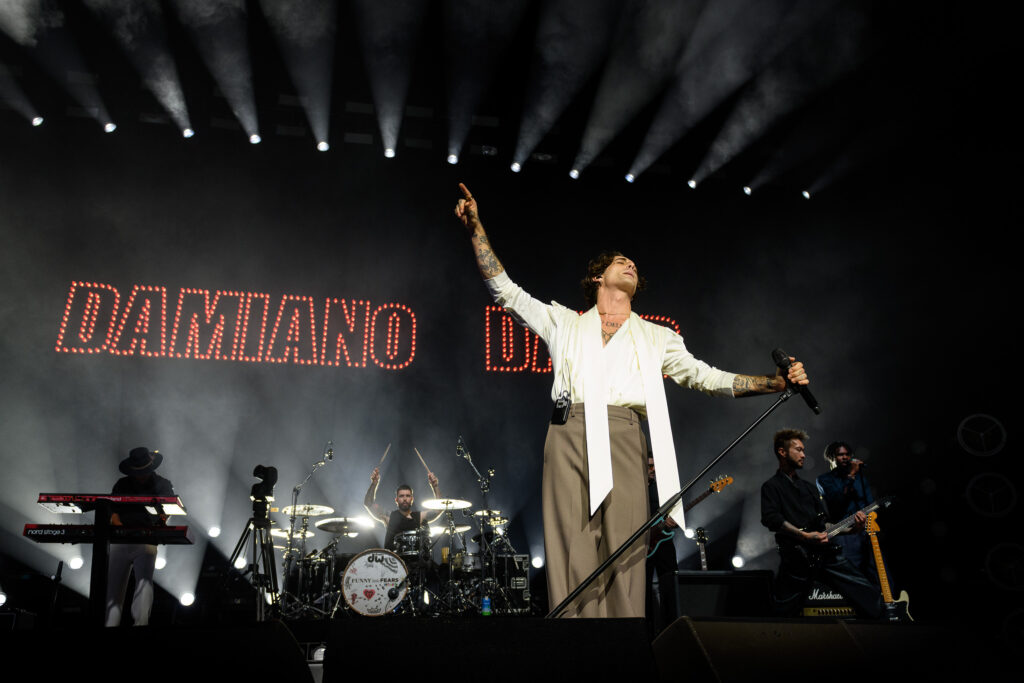 Damiano David @ Vorst Nationaal: De zachte kant opzoeken